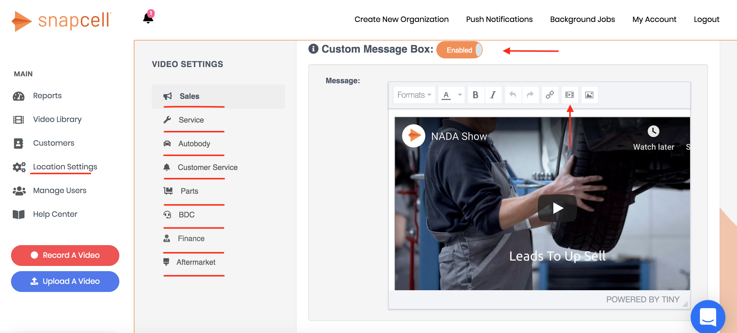 Adding Another Video to your Template
