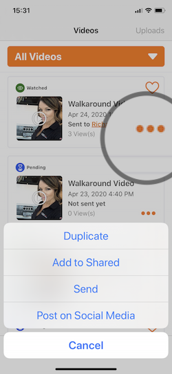 How to View your Video Library on your App
