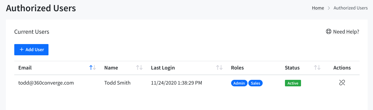 Payments - Adding and removing users from the dealer portal